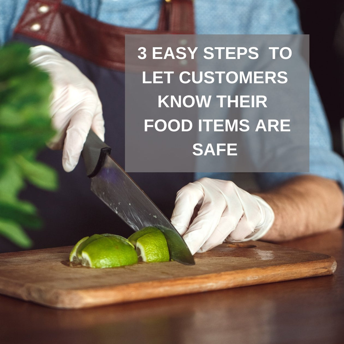 3 Easy Steps to Let Customers Know Their Food Items are Safe. – Pick On ...