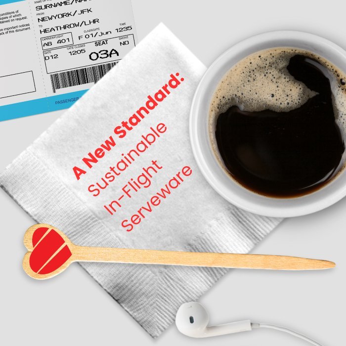 Eco In-Flight Service Products | Branded Airline Tableware – Pick On Us ...