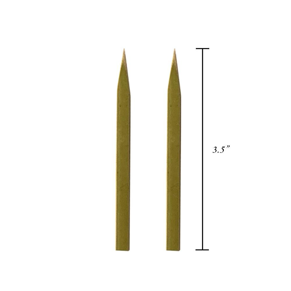 3.5 inch Flat Bamboo Skewer – Pick On Us, LLC