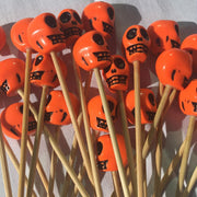 Skull Food Picks | Halloween Food Decoration Ideas | Pick On Us – Pick ...