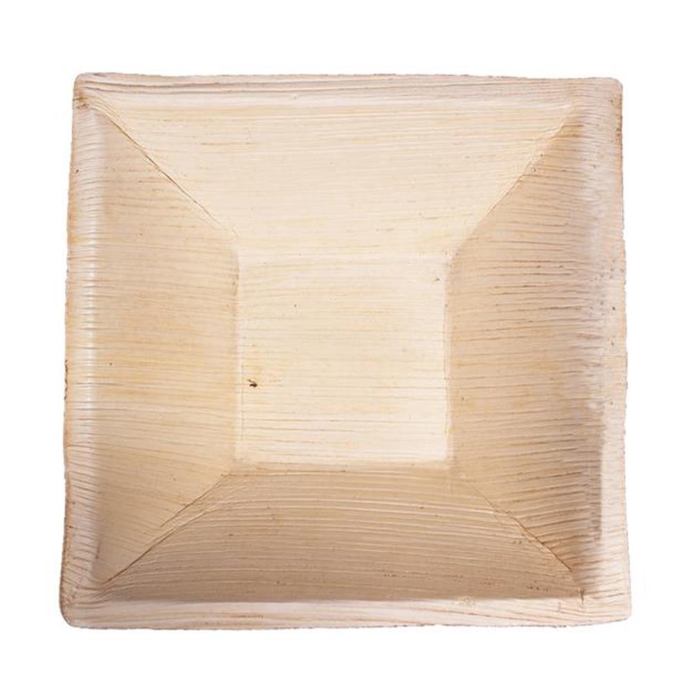 6.5" Deep Pyramid Palm Leaf Bowls | Serving Dishes – Pick On Us, LLC