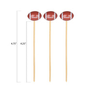 Football-Themed Party Picks | 4.75 Inch Football Toothpicks – Pick On ...
