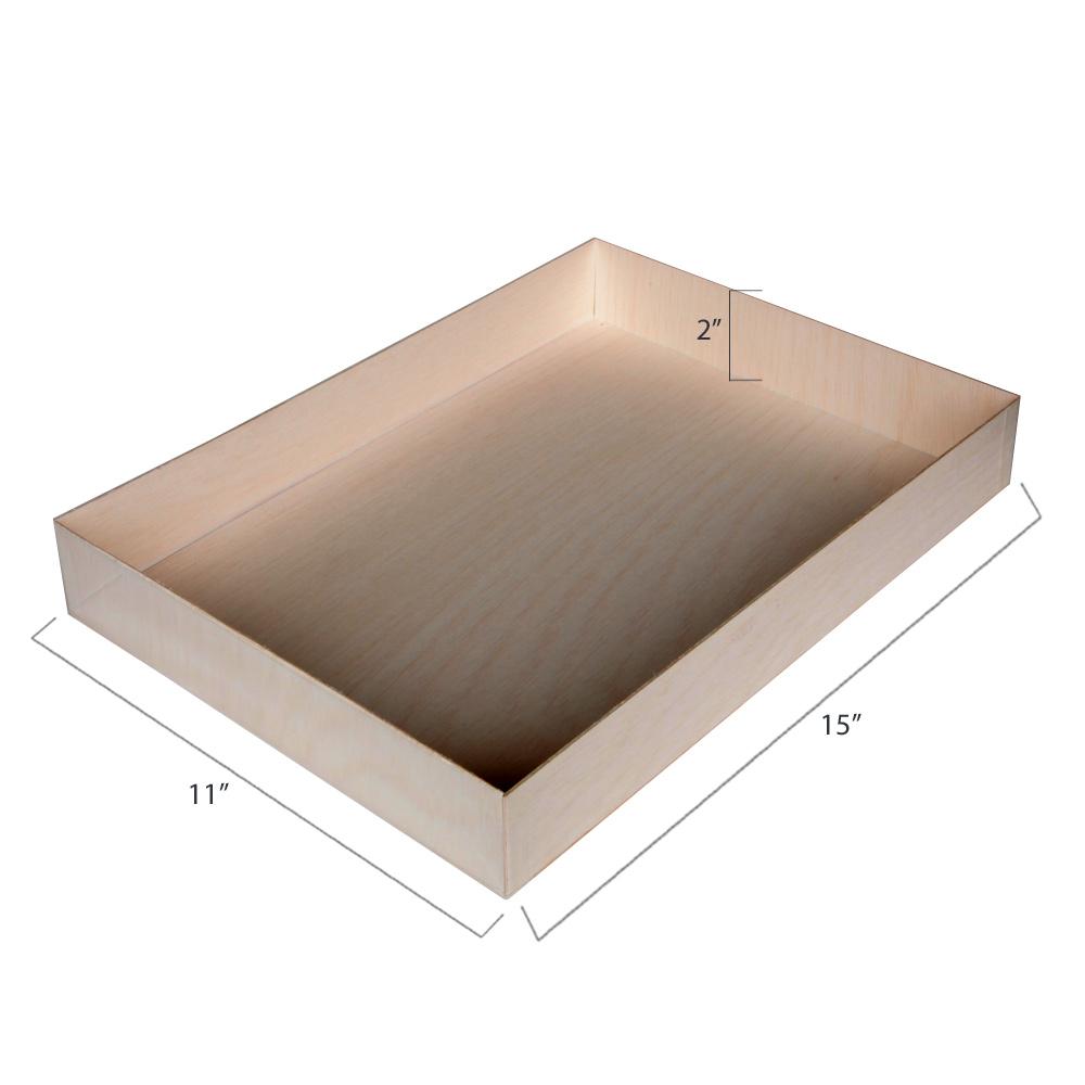 Collapsible Food Trays | Wooden Take-Out Containers – Pick On Us, LLC