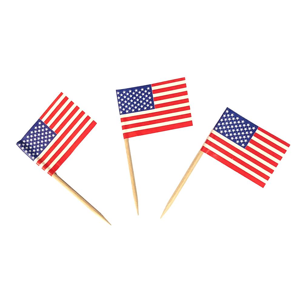 US Toothpick Flag | 2.75" American Flag Toothpicks – Pick On Us, LLC