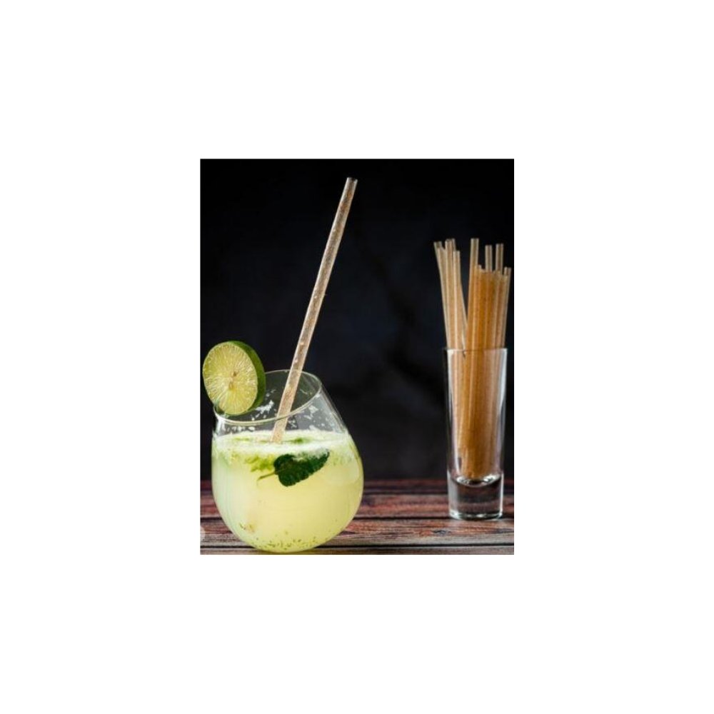 Agave Straws 8.20" | Biodegradable Wrapped Straws – Pick On Us, LLC
